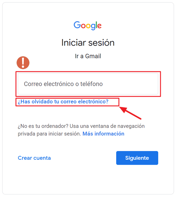 Recuperar una cuenta de Google ® ≫ ¡Volver a tener acceso!