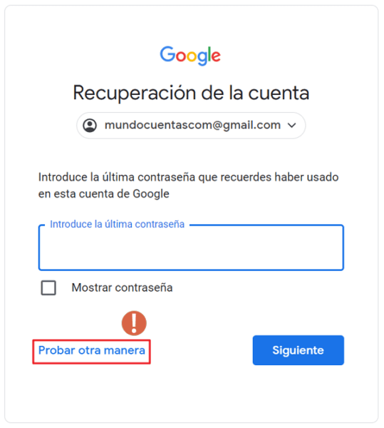 Recuperar una cuenta de Google ® ≫ ¡Volver a tener acceso!